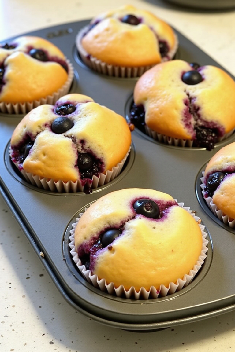 Energize Your Day with Protein-Packed Greek Yogurt Blueberry Muffins ...