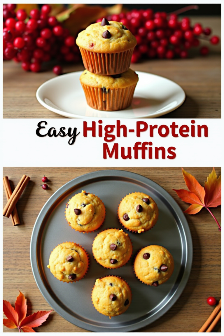 Power Up Your Mornings: Quick & Easy High-Protein Muffins for Busy Days ...